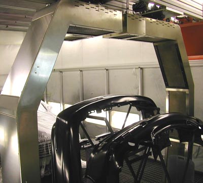 IONITEC S.r.l. - Paint drying robots and antistatic devices